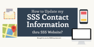 How to Update My SSS Contact Information Online? - SSS Inquiries