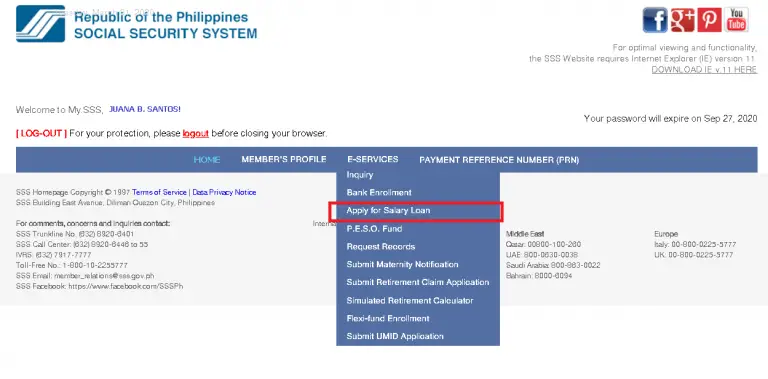 How to Apply for SSS Salary Loan Online? - SSS Inquiries