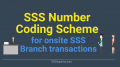 SSS Number Coding Scheme - SSS Inquiries