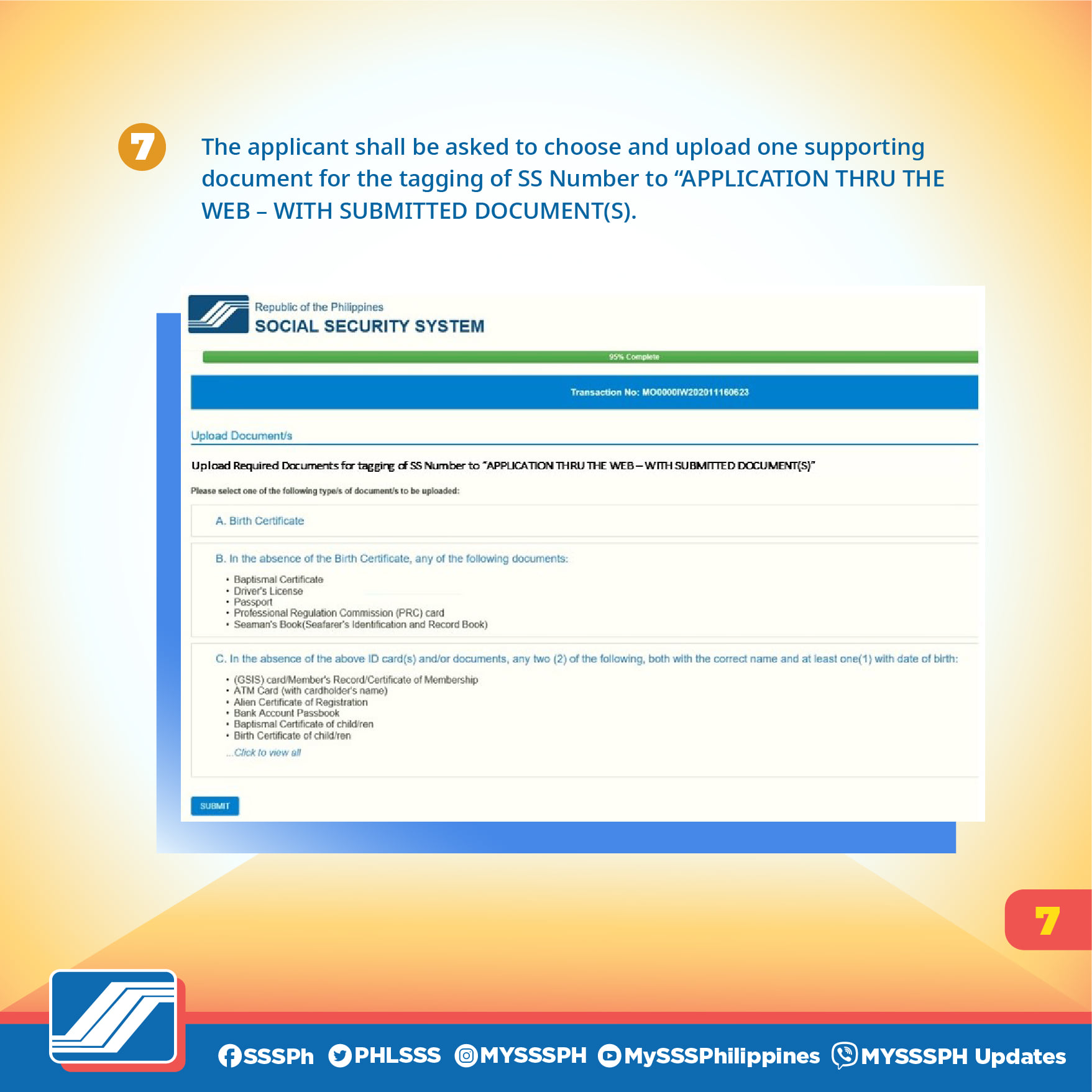 How to Apply for SSS Number and Submit Documentary Requirements Online ...