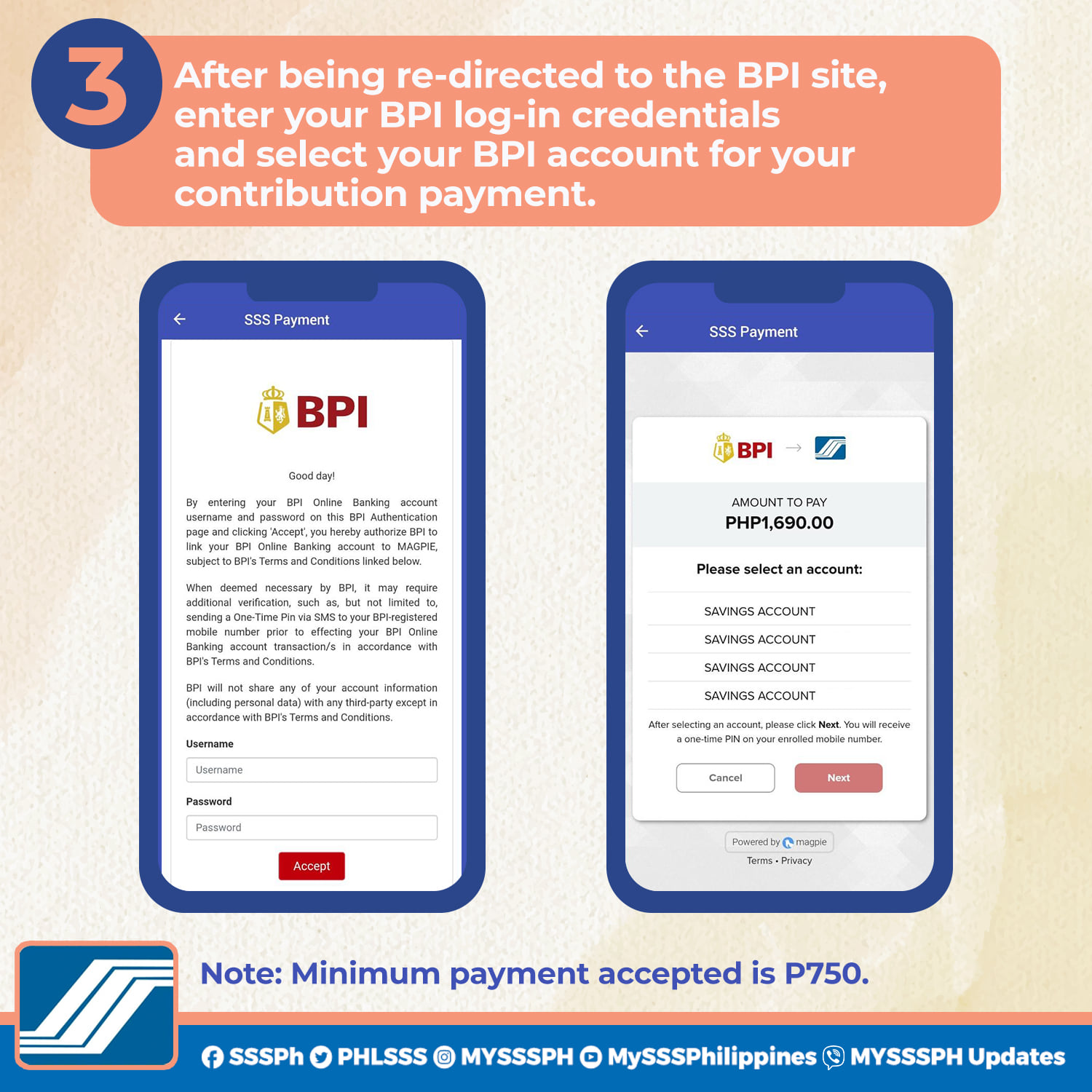 SSS Mobile App Tutorial: Get your SSS PRN and Pay via BPI - SSS Inquiries