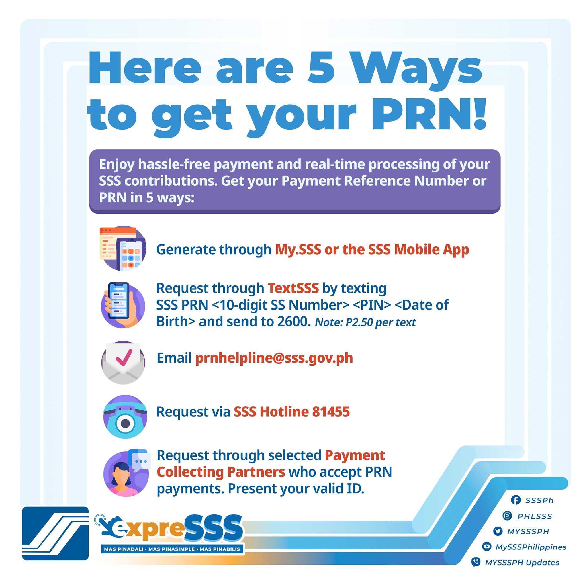 5 Easy Ways to Get your SSS Contributions Payment Reference Number (PRN ...
