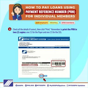 How to Generate and Pay your SSS Loan Payment Reference Number (PRN ...