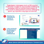 How to correct or replace Disbursement Account in My.SSS and request ...