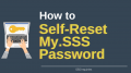 How to Self-Reset My.SSS Account Password - SSS Inquiries