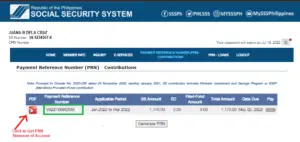 How to Get your SSS Payment Reference Number (PRN) for Contributions ...