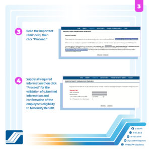 How to File for SSS Maternity Benefit Reimbursement Application for ...