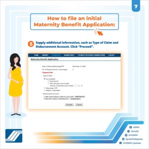 How to File for SSS Maternity Benefit (MAT2) in SSS Website for female ...