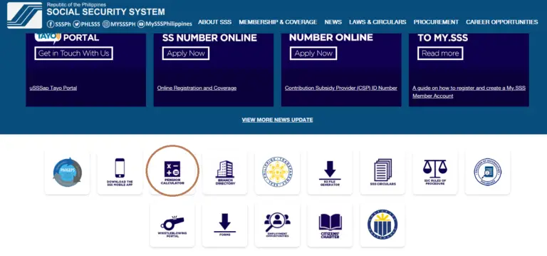 How to Check your Estimated SSS Pension based on your Contribution and ...