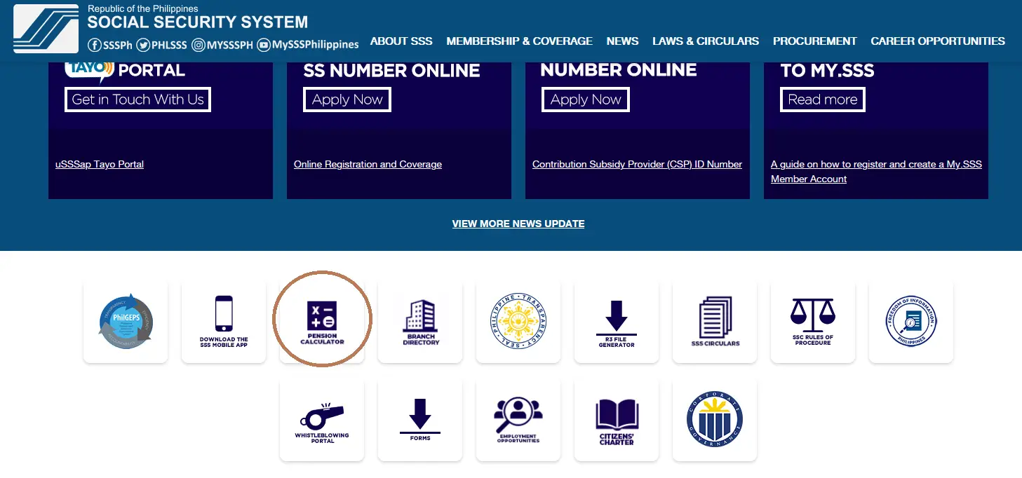 How to Check your Estimated SSS Pension based on your Contribution and ...